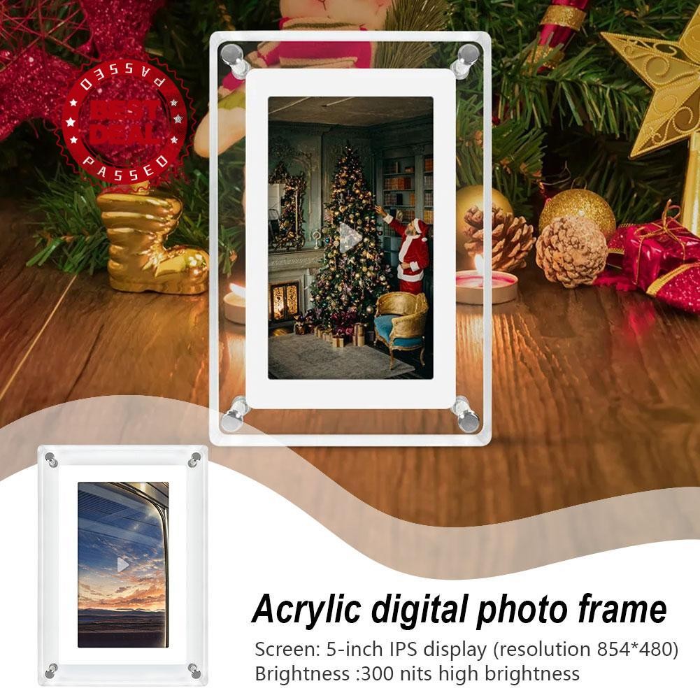 Acrylic Digital Photo Frame Video Picture Frame Video Frame Frame ...