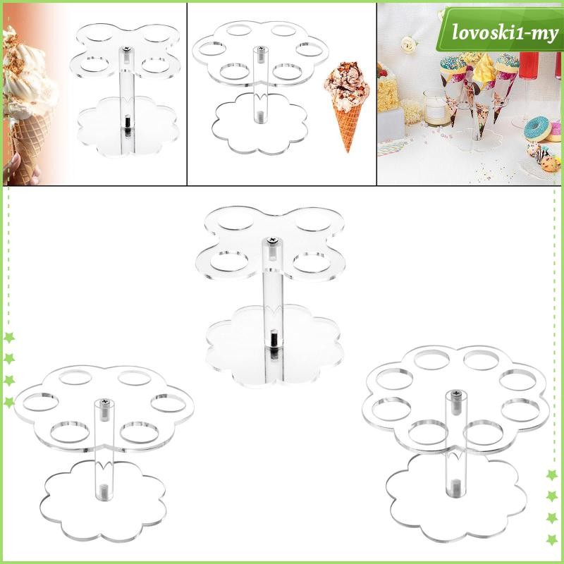 [LovoskibcMY] Ice Cream Cone Stand, Stand, Ice Cream Cone Stand Made of ...