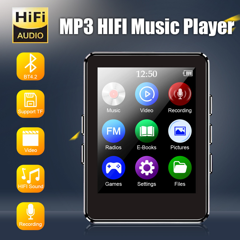 Bluetooth MP3 Player, Walkman, Music Player, Reading E-book, Built-in ...