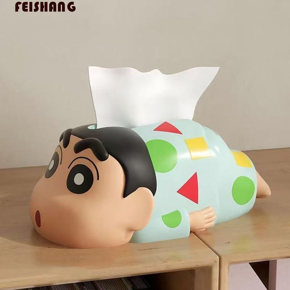 FEISHANG Crayon Shin-chan Tissue Box, Figure Model Doll Toy Fat|Tissue ...
