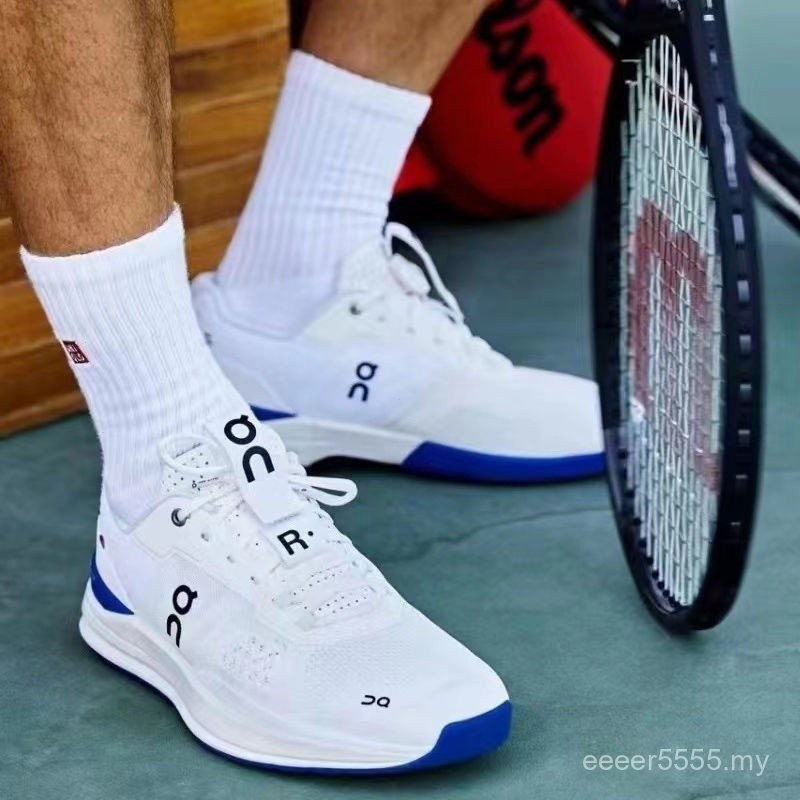 "2025" kasut tenis lelaki dan wanita, kasut putih Federer, Roger Pro ...