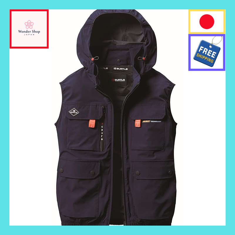 BURTLE Aircraft Vest Renewal (Unisex) Spring/Summer Collection AC2034 ...