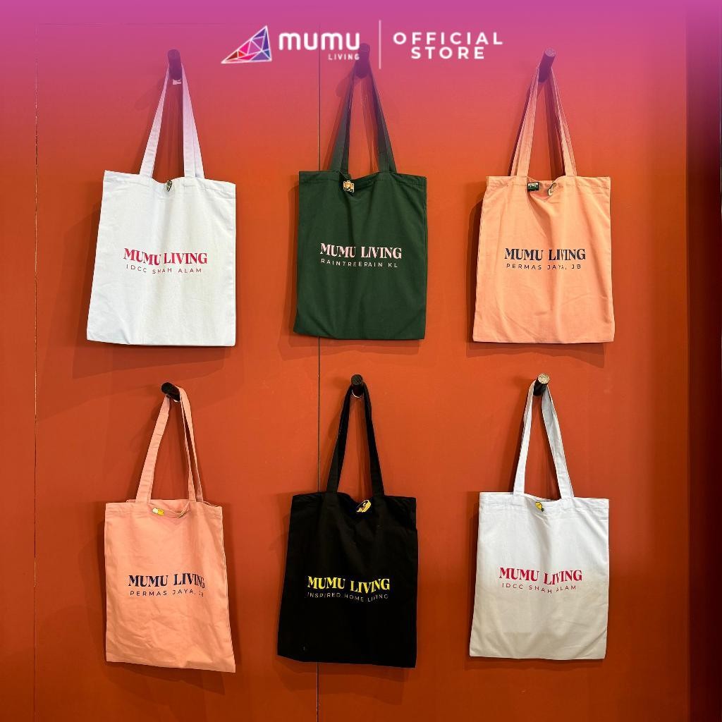 Mumu Living Tote Bag | Shopee Malaysia
