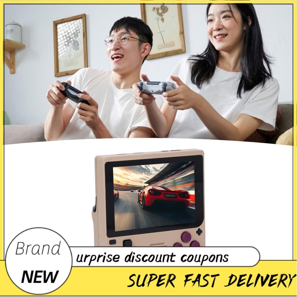 Freemarket Retro Video Game Console Handheld Dual 3D Joysticks 3.5 Inch ...