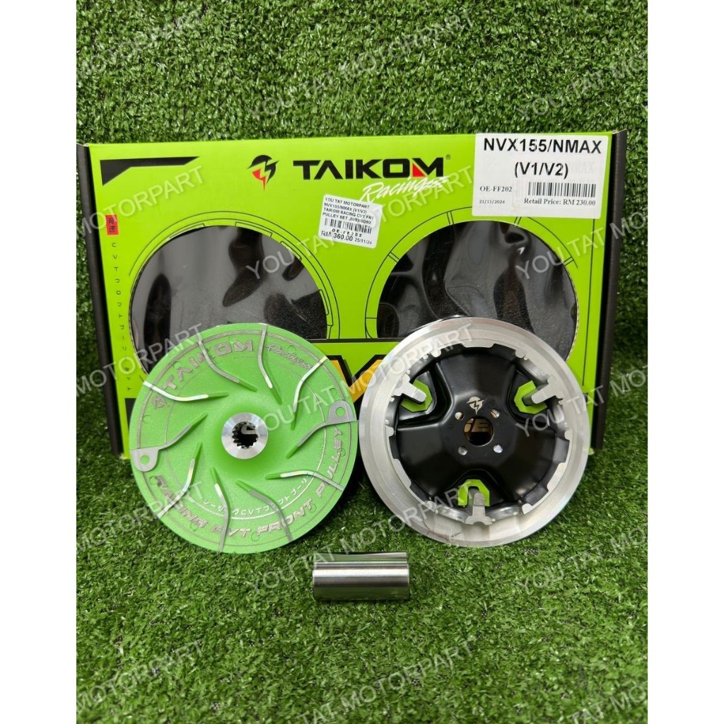 TAIKOM RACING NVX V1 V2 NMAX V1 V2 RACING CVT FRONT PULLEY SET | Shopee ...