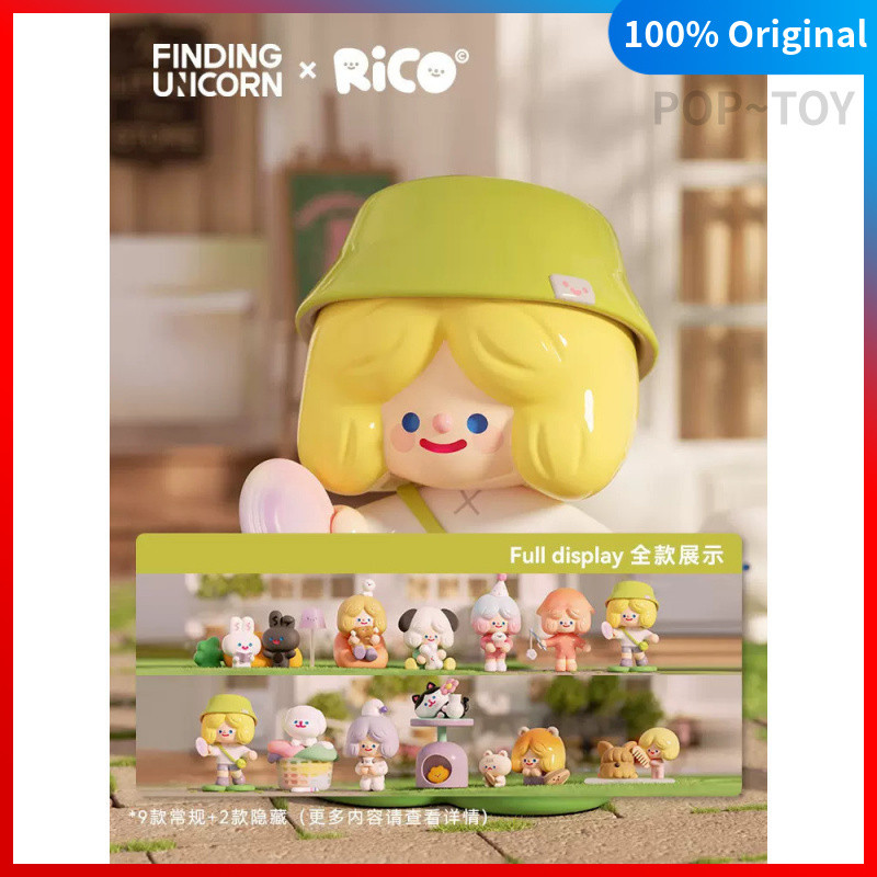 Rico Happy Friends Together Series Cute Figures Blind Box Finding ...