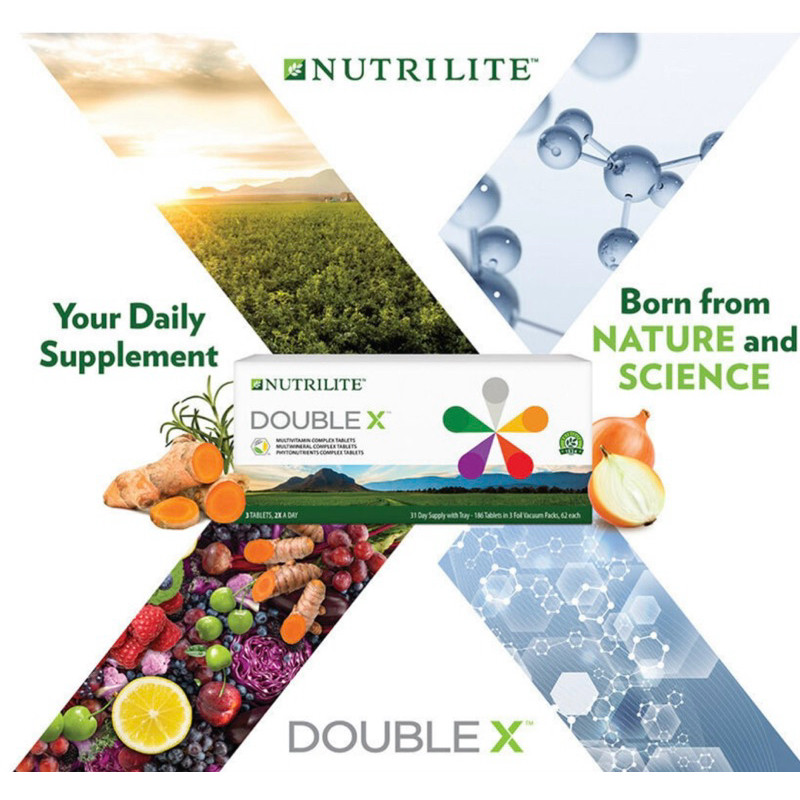 Nutrilite DOUBLE X – Refill/Tray 31-Day | Shopee Malaysia