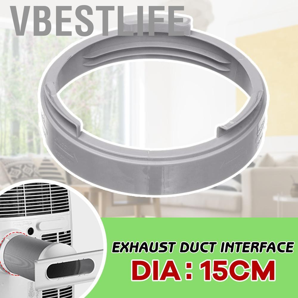 VBESTLIFE Round Exhaust Hose Interface for 5.91in Diameter Duct Coupler ...