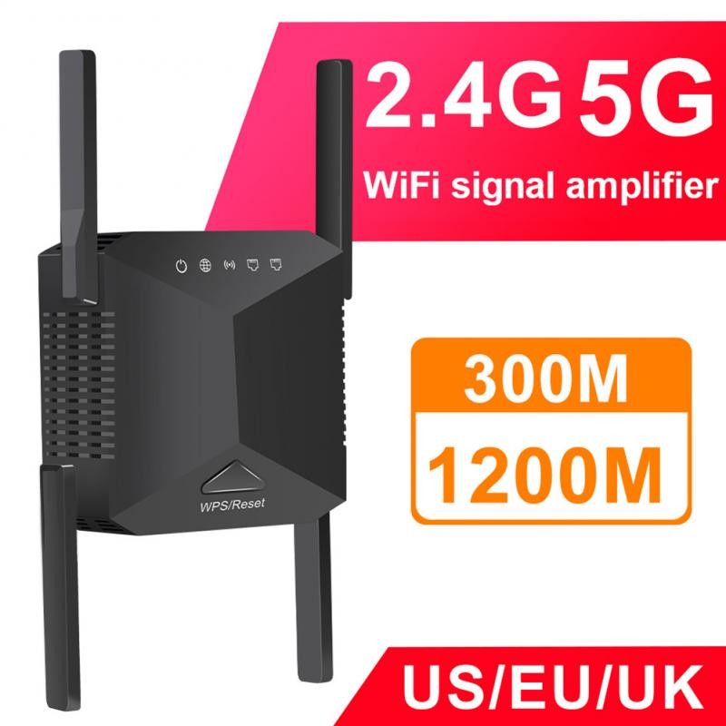 AP Repeater Dual Working Mode Four Gain Antenna Network Extension ...