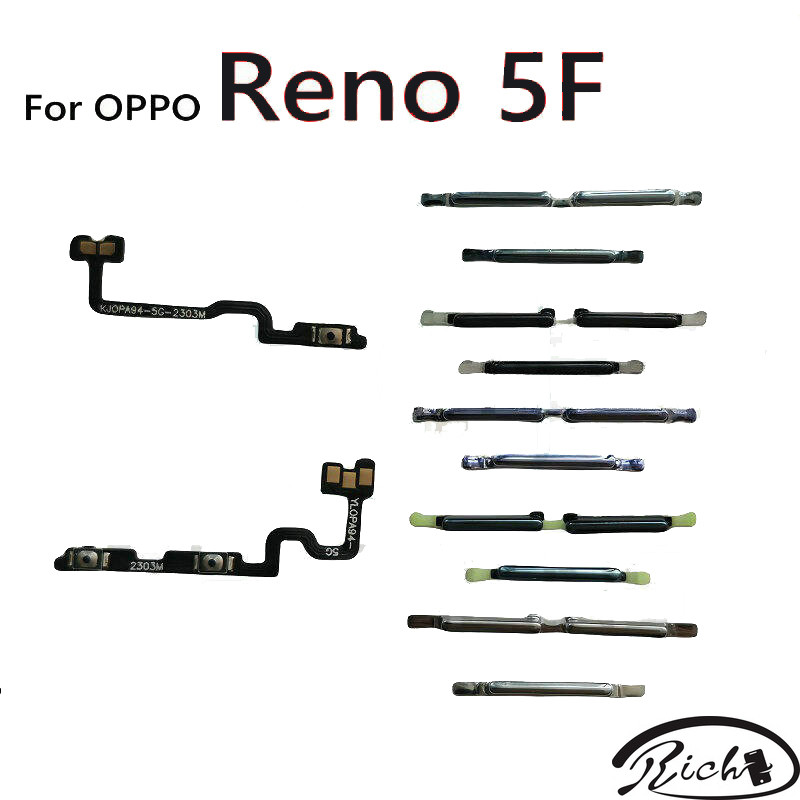 Power on / off Switch Button Side For OPPO Reno 5F Volume Up Down ...