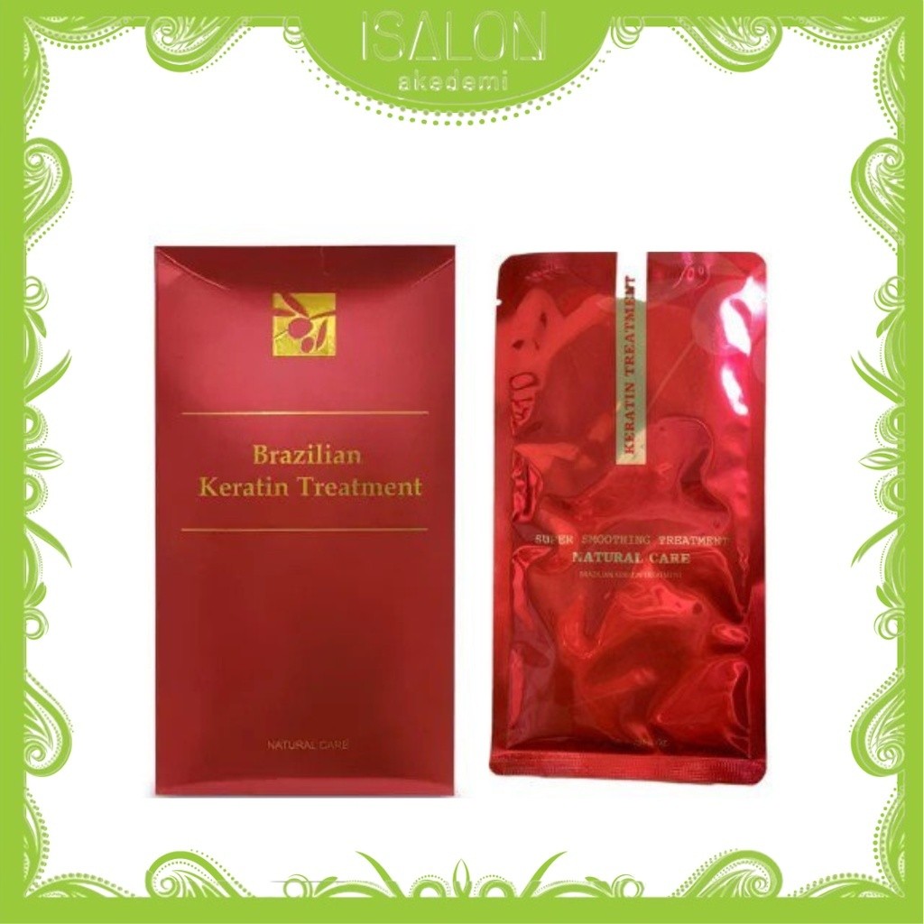 [BOX] BRAZILIAN KERATIN TREATMENT MASK NATURAL CARE (50ML X 12 PACKS ...