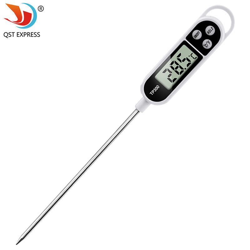 Digital Probe Type Food Thermometer Baking Barbecue Baby Milk ...