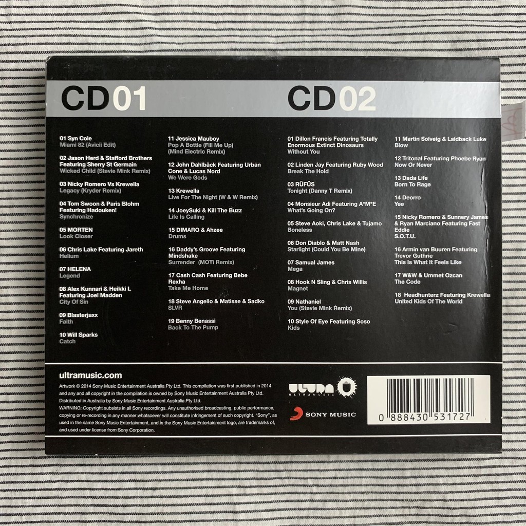 (Unsealing ) 超舞 Ultra Dance 15 2 youzi CD and paper pages are good ...