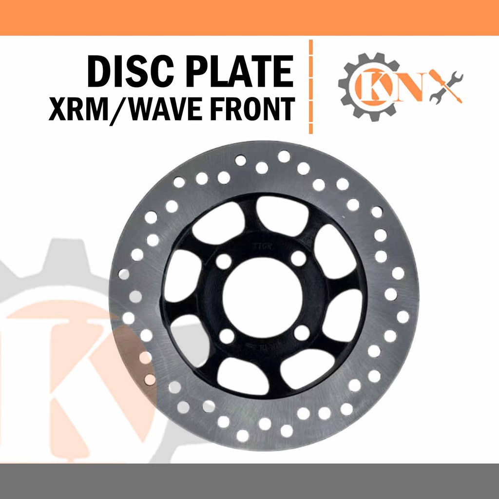 Disc plate 4holes for XRM110 / Wave125 STD DISC PLATE FRONT ( bowl type ...
