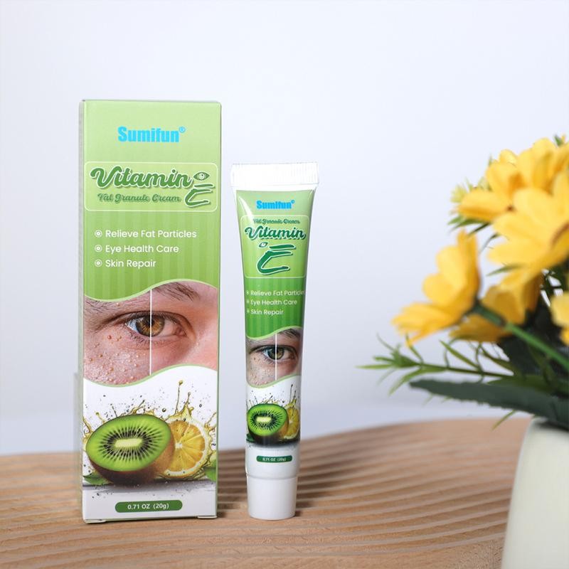 Eye cream milia cream, seed remover, eye care, fat particles, syringoma ...