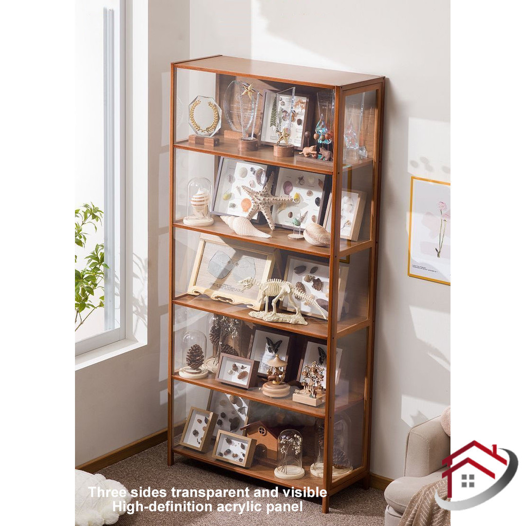Arcylic Display Cabinet Dustproof Figure Storage Cabinet Collection ...