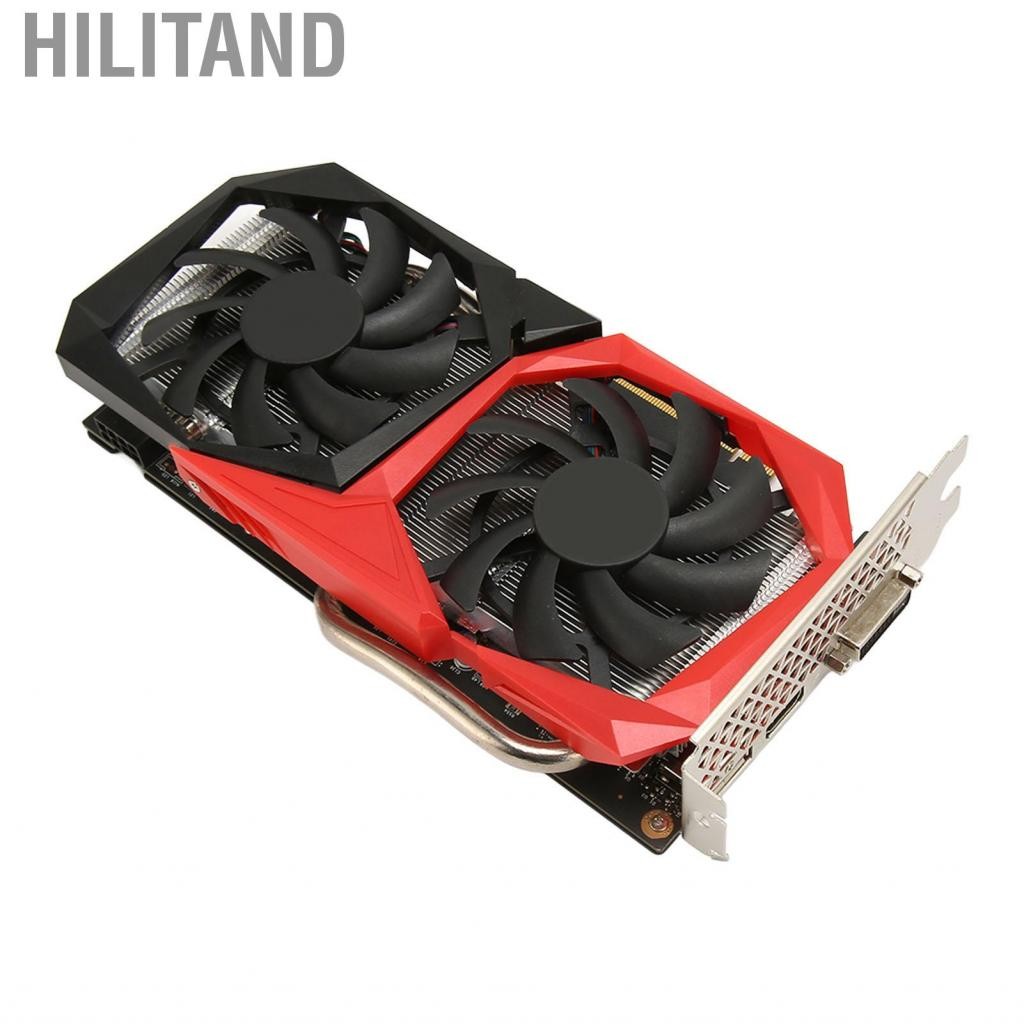 Hilitand Luqeeg Gaming Graphics Card Dual Fan 7680x4320 Resolution 6G ...