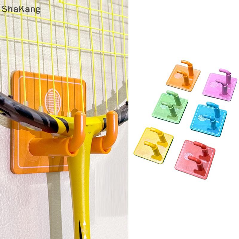 SKMY Wall Mounted Racket Holder Hook Tennis Racket Holder Badminton ...