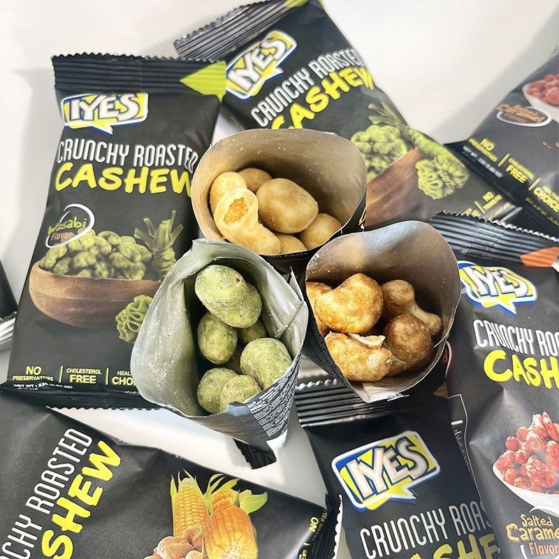 Indonesia IYES Crispy Cashew Nuts Honey Butter Salt Baked Black Truffle ...