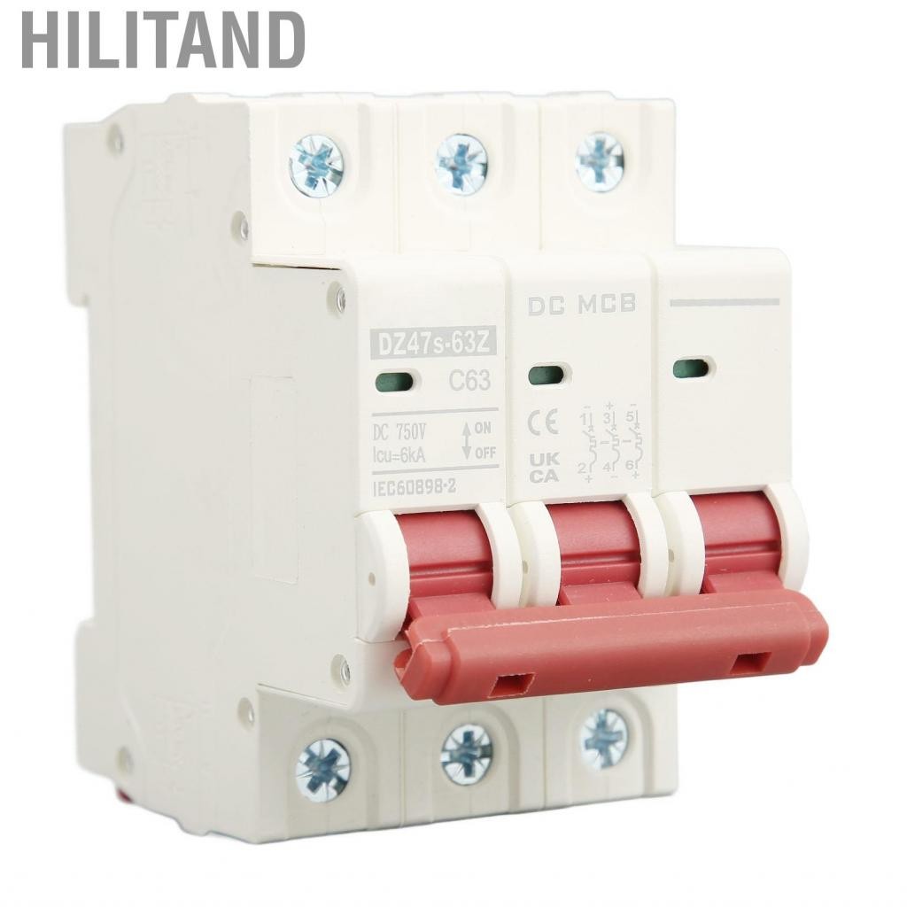 Hilitand Sonew 3P Miniature Circuit Breaker DIN Rail Mounted Short Switch Current Isolator ...