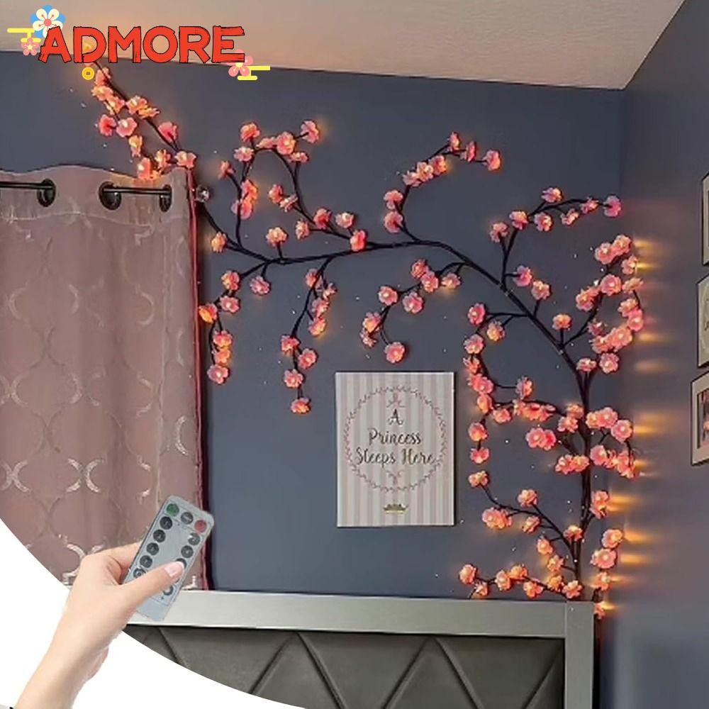 ADMORE LED Tree Branch Lights for Wall, 8 Light Modes With Remote ...