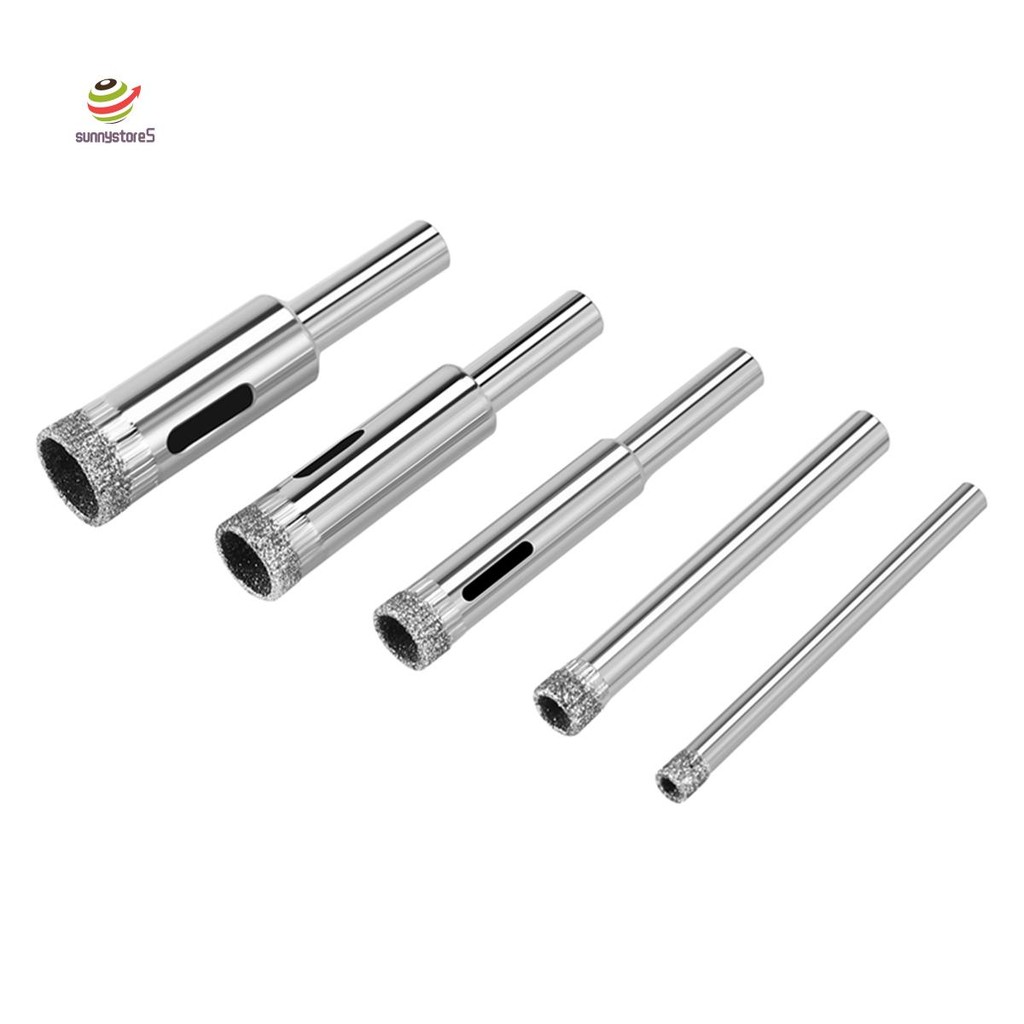 Glass Drill Bit Set- Drill Bits Glass Hole Saw Bottle Extractor Remover ...