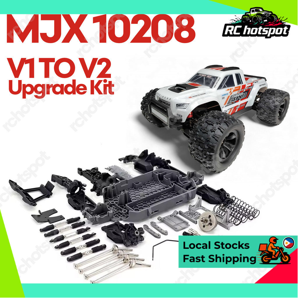 V1.0 To V2.0 Official Upgrade Spare Parts Change Set for MJX 10208 | Shopee Malaysia