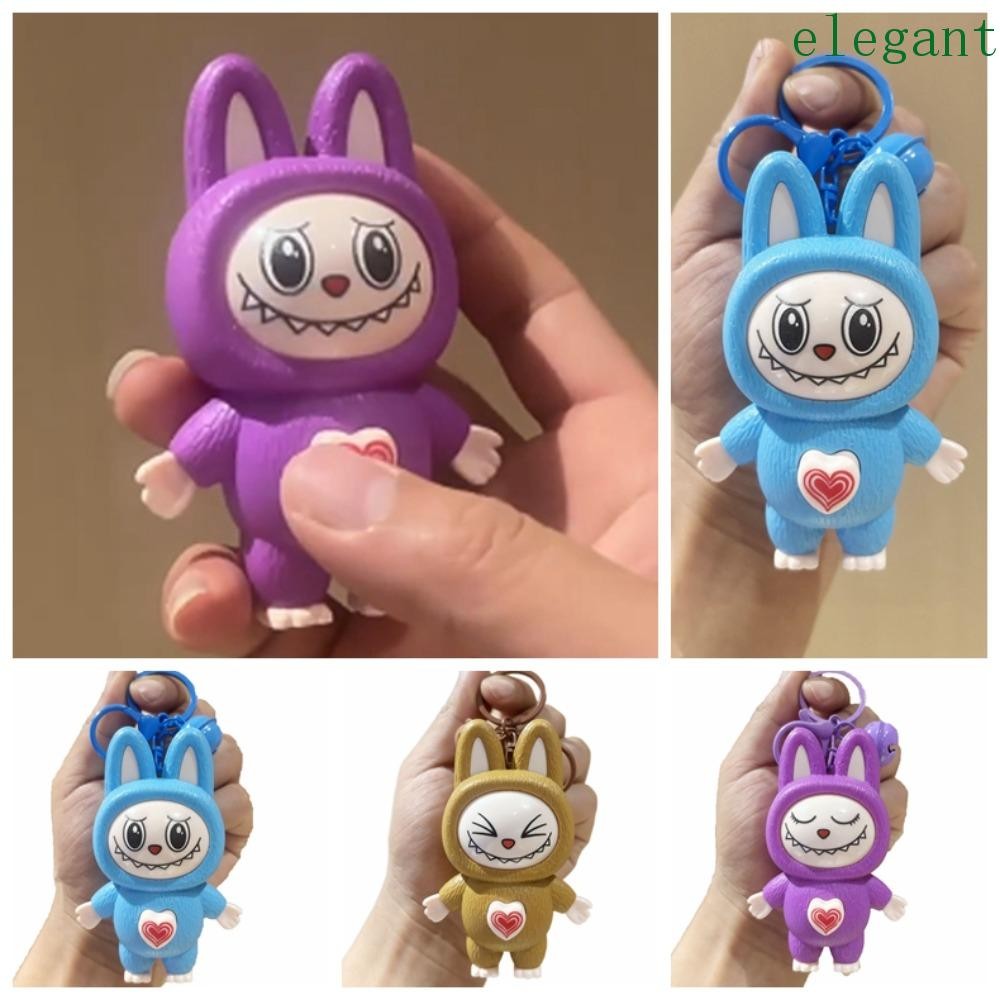 ELEGANT Labubu Face Changing Toy, Interactive 3 Facial Labubu Face ...