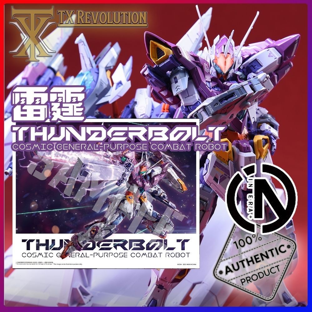无限新星 INERA REAL MINUTIA DESIGNS 雷霆 Thunderbolt 1/100 Model kit in era+ ...