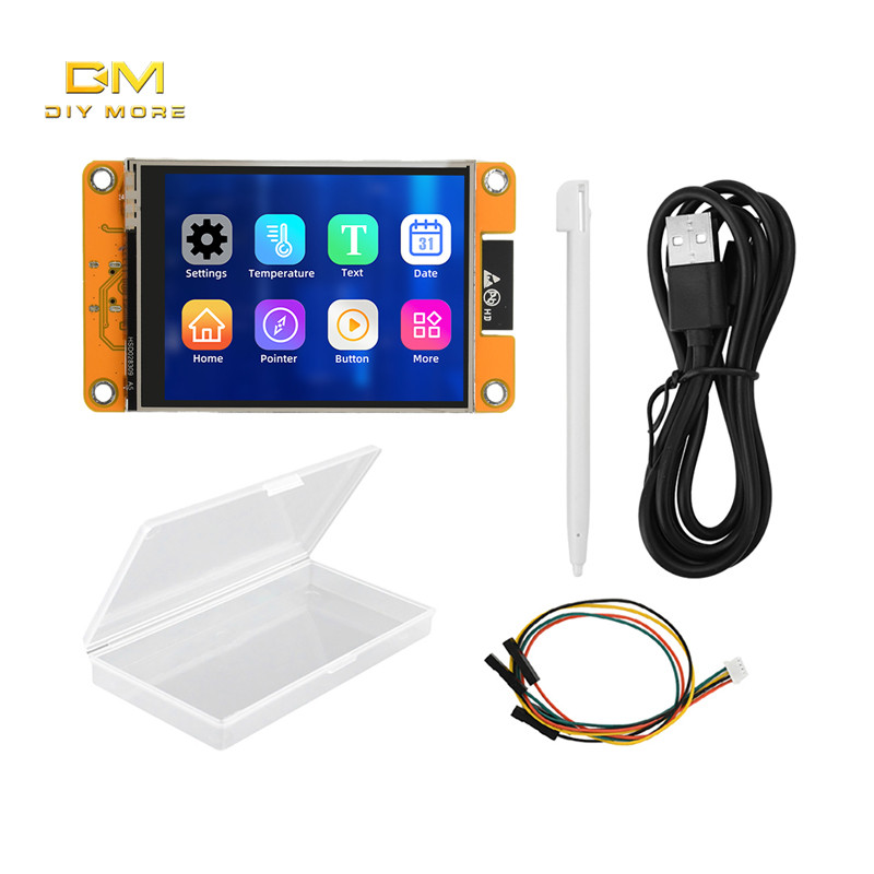 Diymore Esp32 Wifi Bt Module Development Board 2 8 Inch Ili9341v Driver 240 320 Resolution Tft
