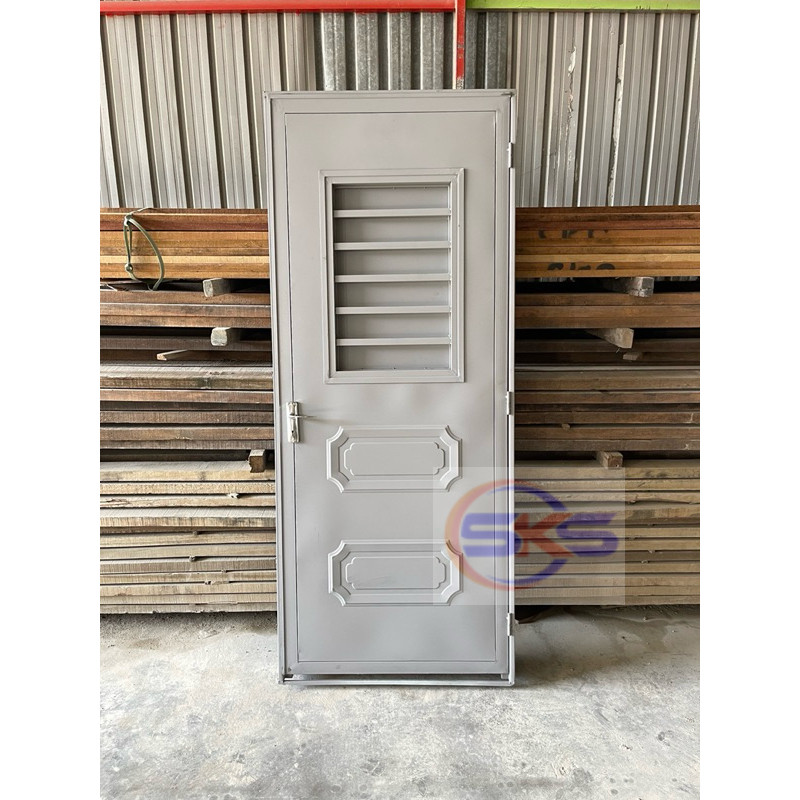SKS 2in1 Rear Door Back Door Kitchen Door Metal Door Pintu Dapur Pintu ...