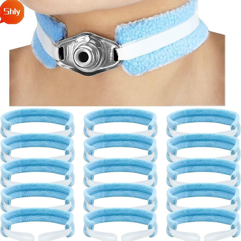 SHLY Foam Trach Tie, Reusable Tracheostomy Supplies Tracheostomy Tube ...
