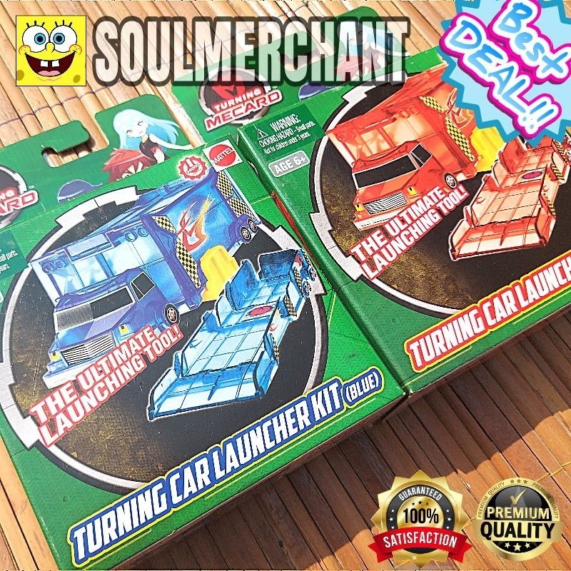 Mecard Turning Car Launcher Kit Transport Original | Shopee Malaysia