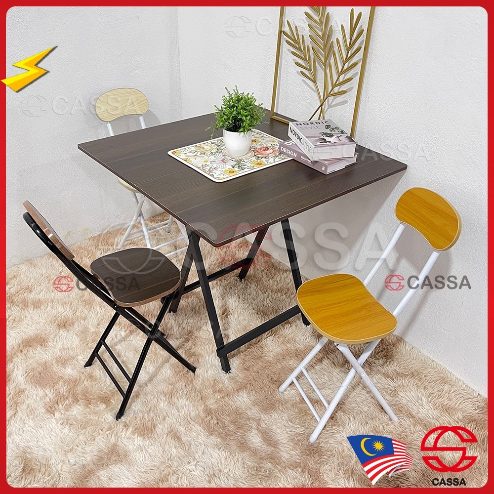 [Table Only] Cassa TurnUp Foldable Table Dining Table Folding Portable ...