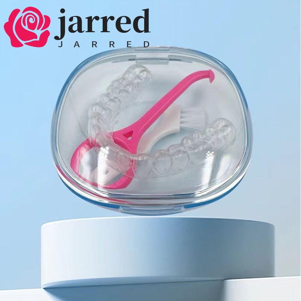 JARRED Dental Retainer Box, Mini Square Braces Orthodontic Case, Simple ...