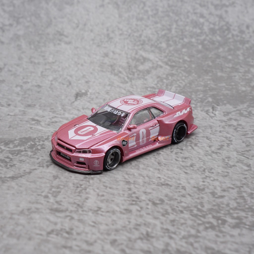 Minigt 1: 64 Nissan r35 gtr kaido Alloy Car Model Wide Body Modified ...