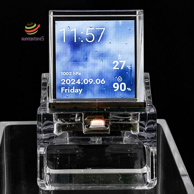 1.33-Inch Semi-Transparent Projection TV WIFI Temperature Humidity ...