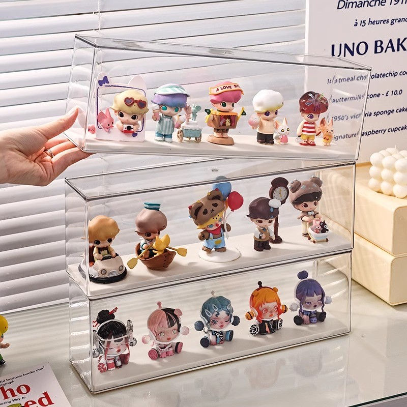 My My Mystery Box Display Box Pop Mart Storage Cute Pellets Lego Anti ...