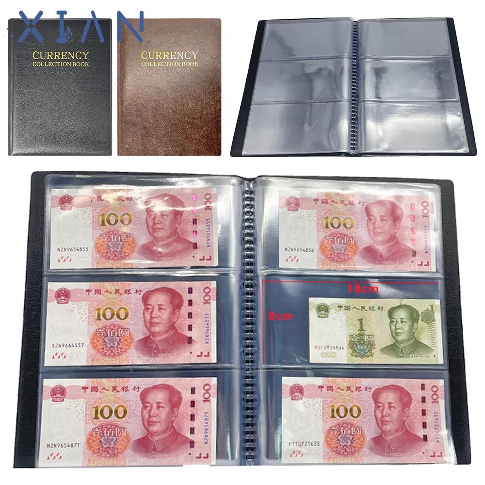 XIANEE Banknote World Currency Collection Album, Loose Leaf Sheet ...