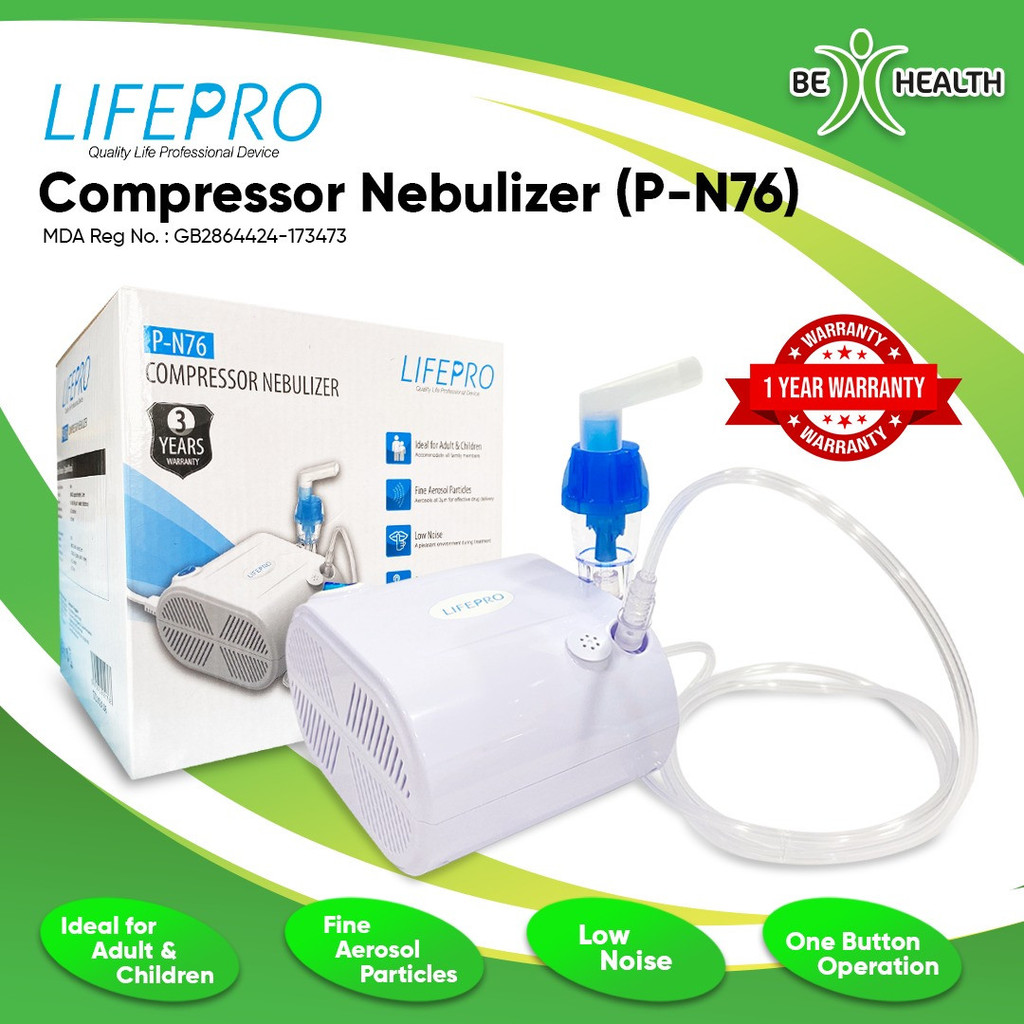 LIFE PRO Compressor Nebulizer (P-N76) | Shopee Malaysia