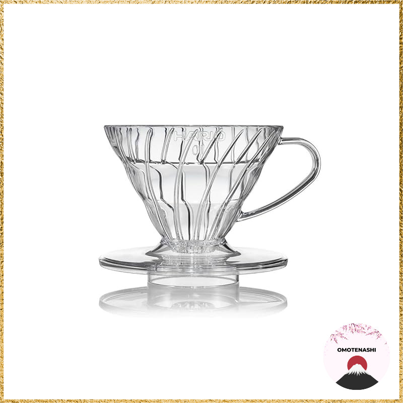 HARIO V60 Transparent Dripper 01 Clear for 1-2 Cups Coffee Hand Drip Made in Japan VDR-01-T ...