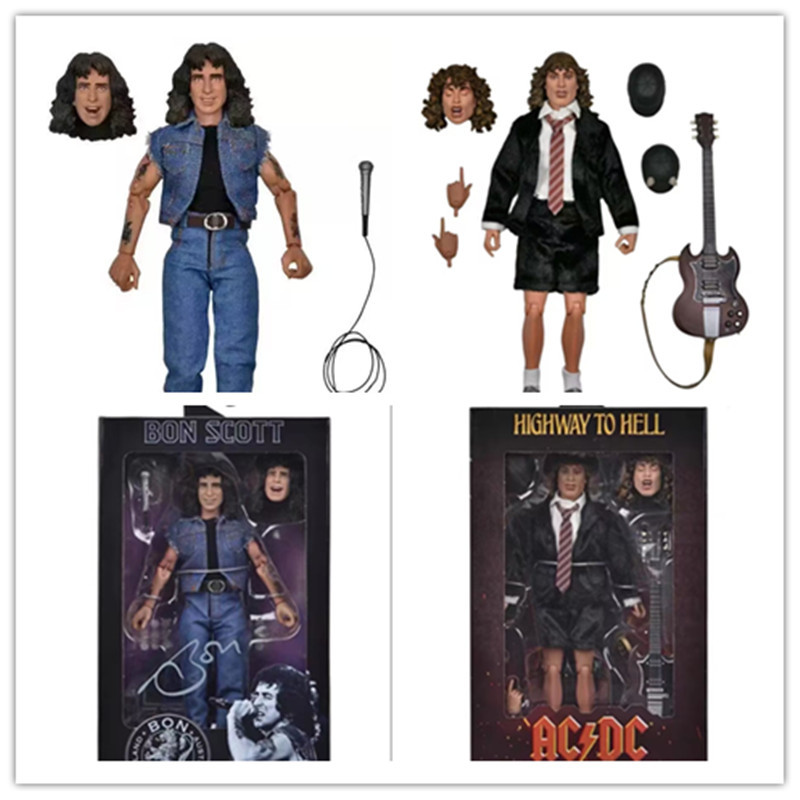 Neca Angus Yang Lead Guitarist Bangscott Band Lead Singer 27cm Movable ...