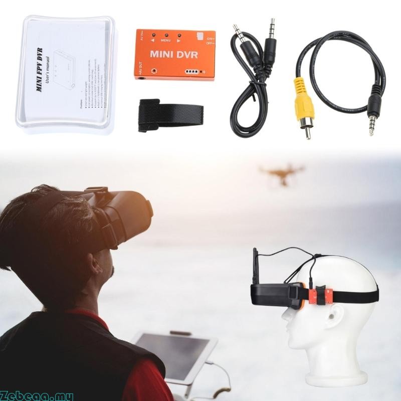 Zebeaa Mini FPV DVR Module Built in Video Sound Recorders Quadcopters ...