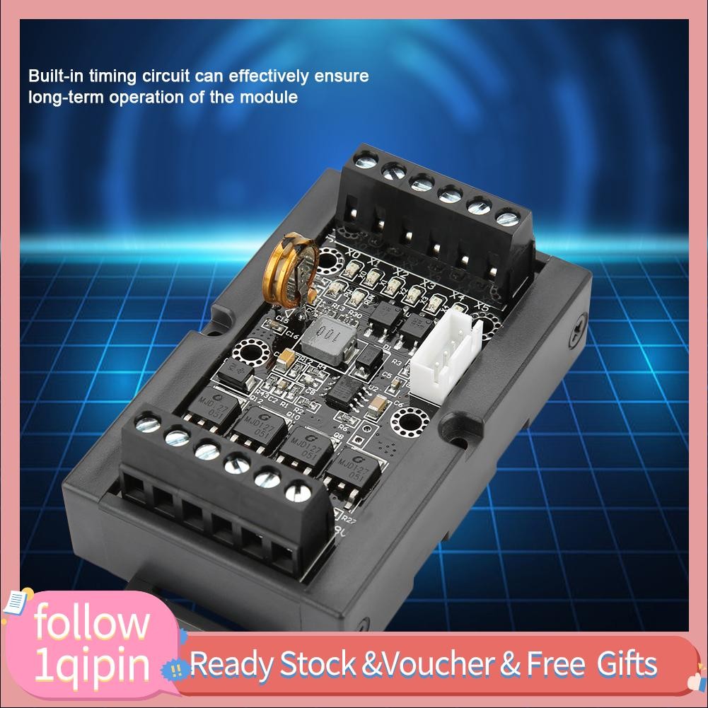 1qipin.my Relay Module PLC Industrial Control Board FX1N-10MT Programmable Delay with Shell ...