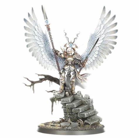 F277 Stormcast Eternals Yndrasta the Celestial Spear Plate Model Resin ...