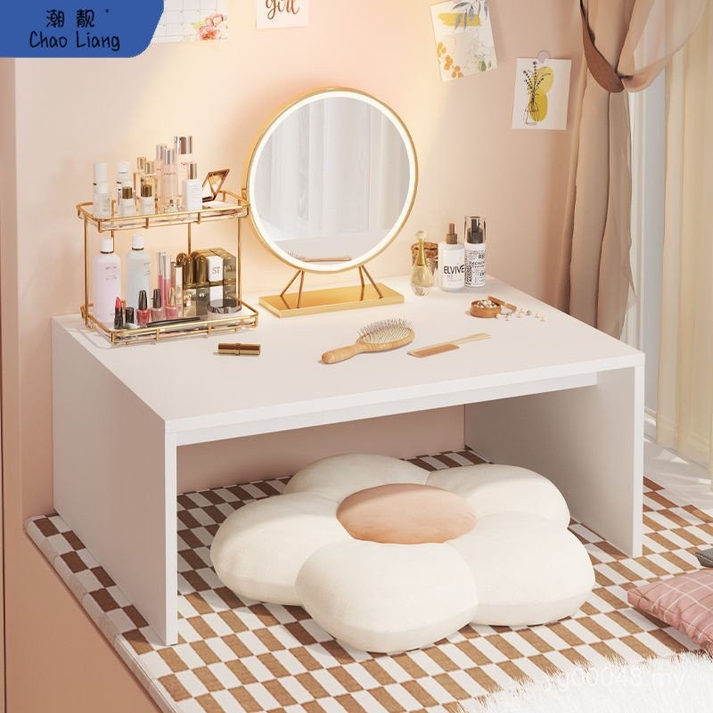 Influencer Style Mini Dressing Table Light Luxury Dressing Table Nordic ...