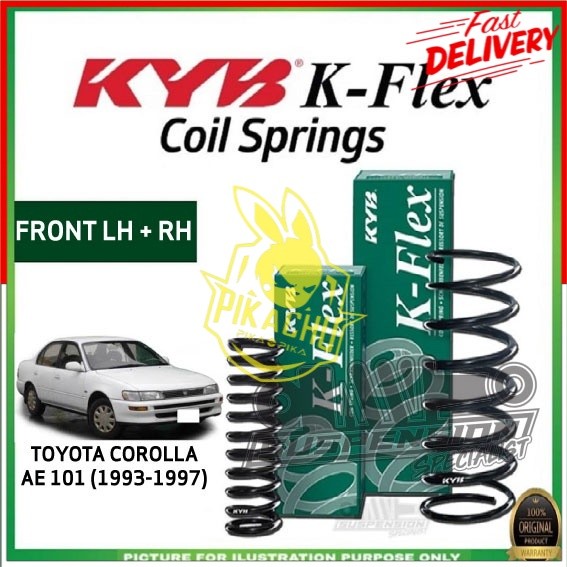 ORIGINAL KAYABA TOYOTA COROLLA LEVIN GT APEX AE101 , EE100 (1991 ...