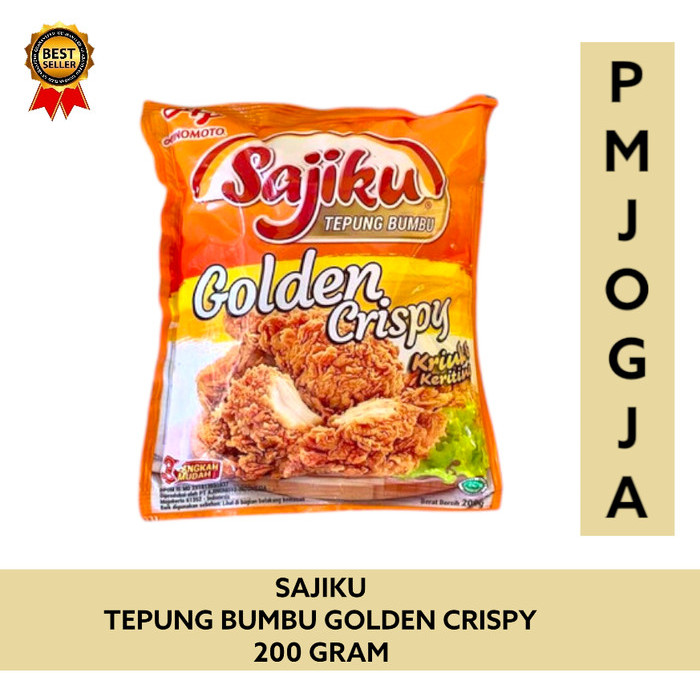 Sajiku Golden Crispy Seasoned Flour Sachet 200g 200 grams | Shopee Malaysia