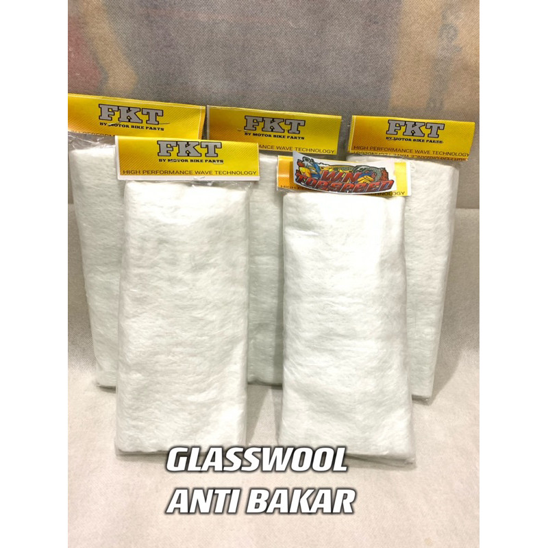Glasswool Gasbul Anti-Burn Exhaust Foam AURA Anti-Burn Racing Exhaust ...