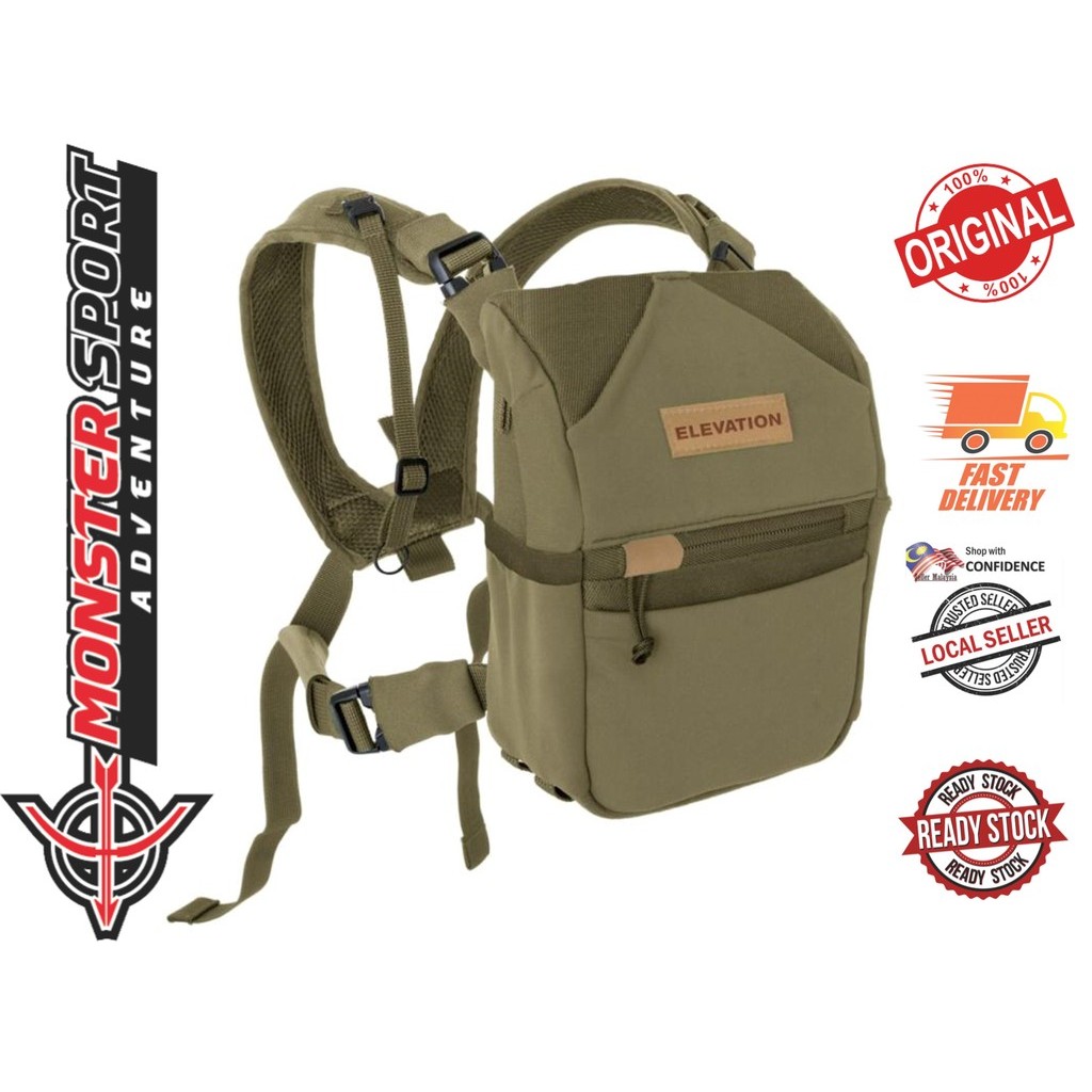Elevation Archery Bino Harness Encompas MGS Ambush Archery Compound ...
